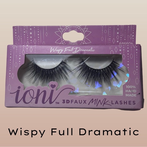 IONI | Makeup | Ioni 3d Faux Mink Wispy Full Dramatic Lashes Handmade ...